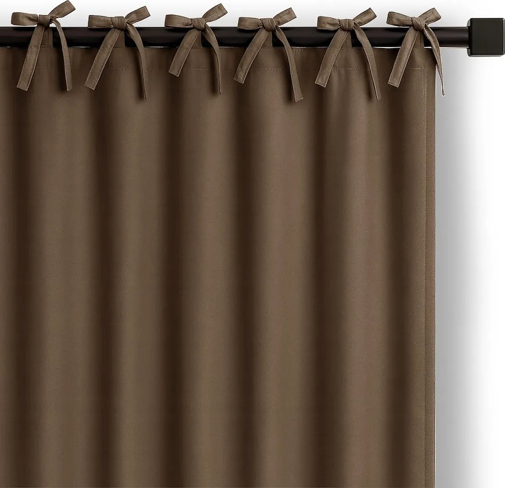 Závěs Carli s designovými poutky 140x250 cm - výběr z 10 provedení