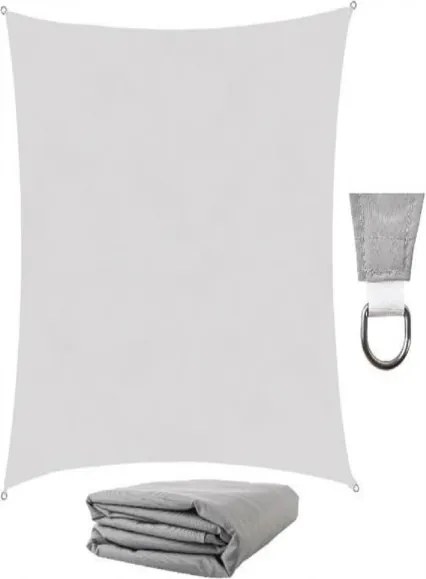 Stínící plachta celta čtverec 5x5m 10188 šedá 200g/m