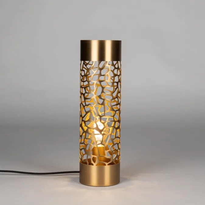 Stolní lampa do ložnice Tya Gold