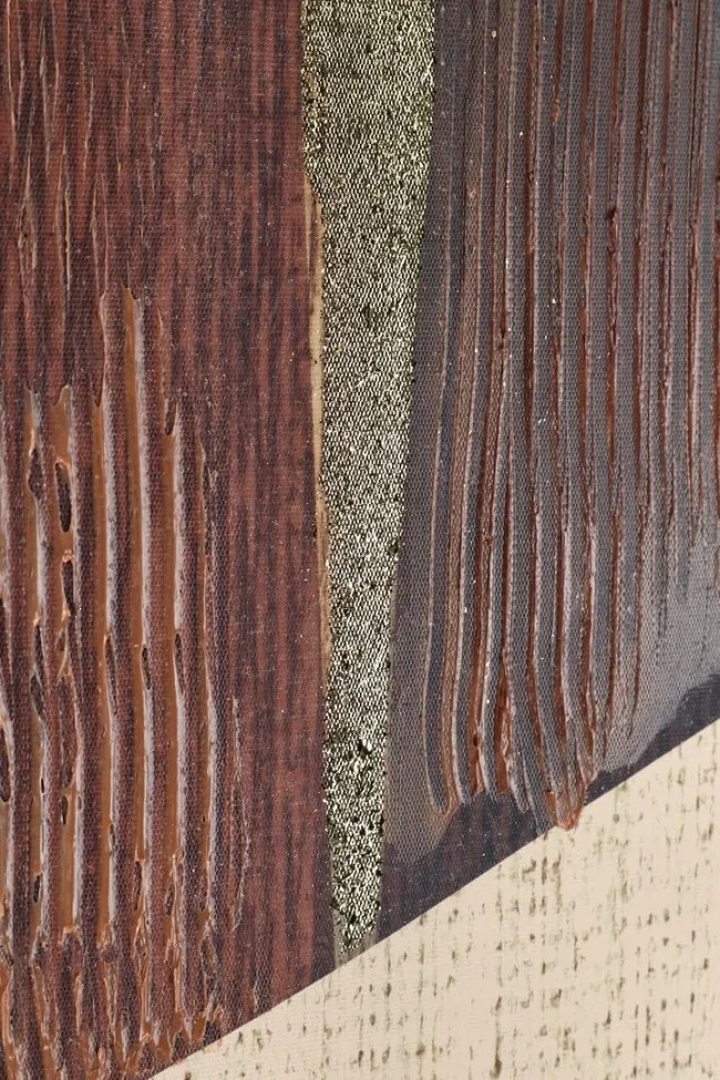 BIZZOTTO Obraz na plátně GALLERY 86,22x122,6 cm zlatý detail 0242835