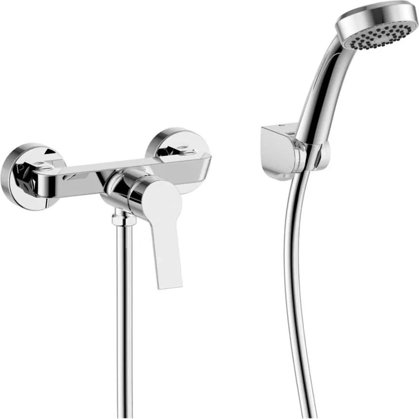 Jika Cubix - Sprchová baterie, s příslušenstvím, chrom H3312I70041311