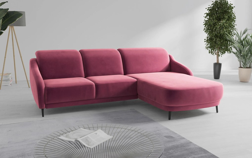 XXXLutz ROHOVÁ SEDAČKA, textil, lilková Sit & More - Sedací soupravy - 000144024101