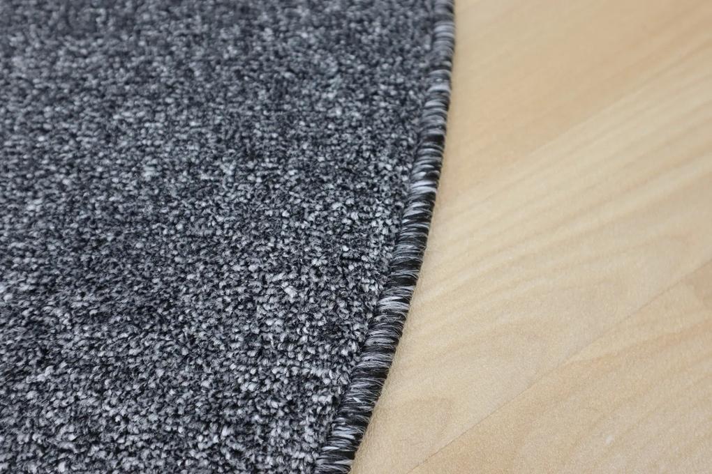 Vopi koberce Kusový koberec Apollo Soft antra kruh - 120x120 (průměr) kruh cm