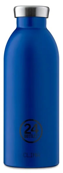 Nerezová termo láhev Clima Gold Blue 500ml 24 Bottles