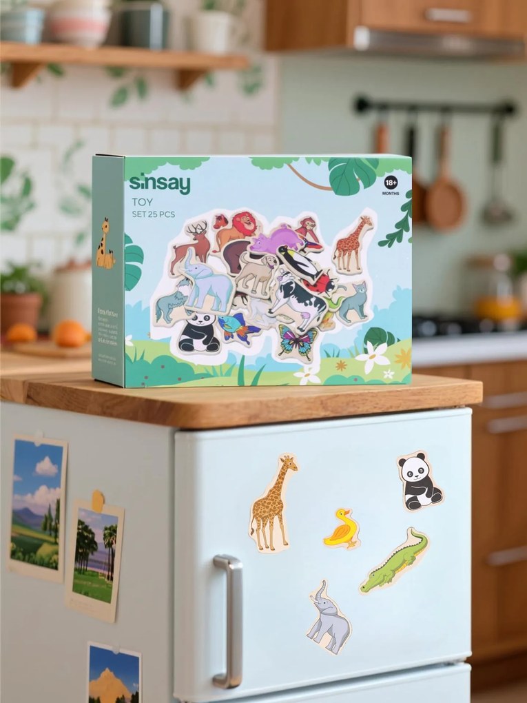 Sinsay - Magnetické puzzle - vícebarevná