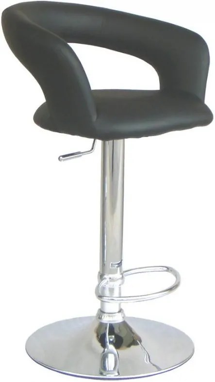 Barová židle 2-26 černá