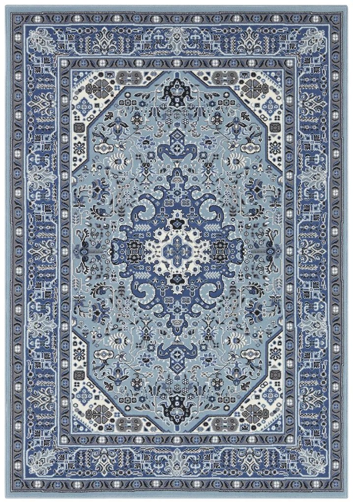 Hanse Home, Kusový koberec Mirkan 104438 Skyblue, 200x290, modrá, obývací pokoj