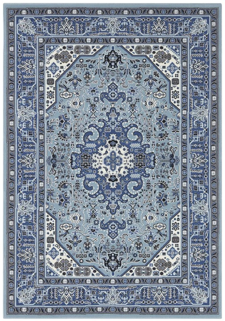 Nouristan - Hanse Home koberce Kusový koberec Mirkan 104438 Skyblue - 160x230 cm