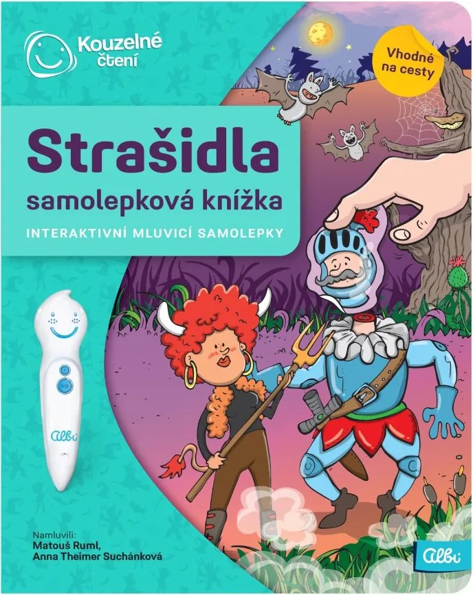 ALBI KČ Samolepková knížka Strašidla