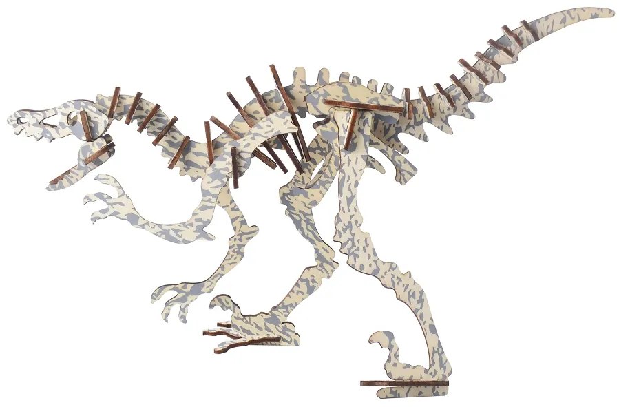Woodcraft construction kit Woodcraft Dřevěné 3D puzzle Peinonychus