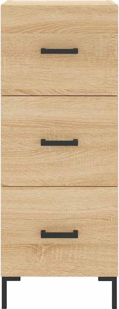 Skříň highboard dub sonoma 34,5 x 34 x 180 cm kompozitní dřevo 3198852