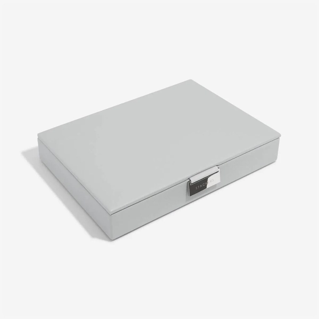 Stackers, Šperkovnice na šarmy Pebble Grey Classic Charm Jewellery Box Lid | šedá 74722