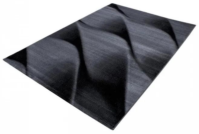 Vopi | Kusový koberec Parma 9240 black - 200 x 290 cm
