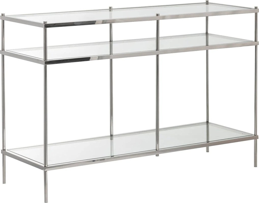 Konzola Pure silver 120x40x80cm