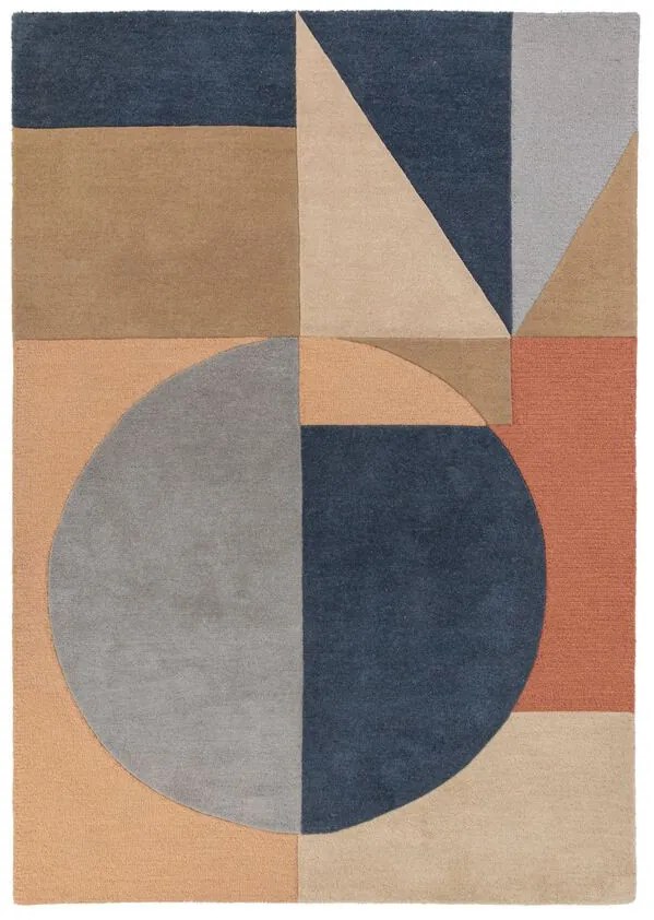 Flair Rugs, Kusový koberec Moderno Esre Multi, 120x170, vícebarevná, obývací pokoj
