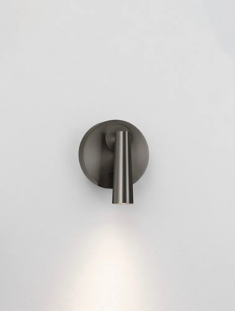 Šedé hliníkové LED bodové svítidlo s ohybatelnou konstrukcí 7x10 cm Tico – Nova Luce
