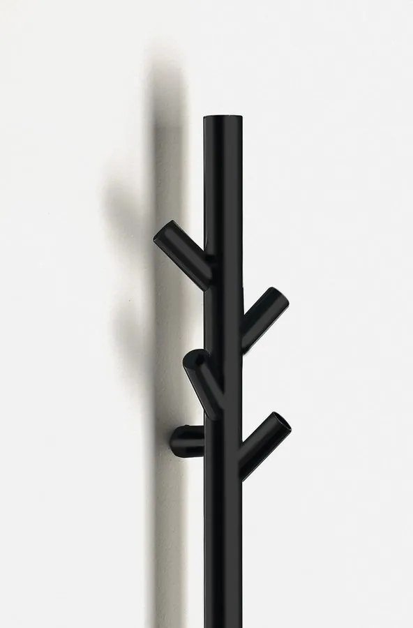 Sapho Sapho, PASADOR elektrický sušák ručníků, kulatý, 150x1500 mm, 30 W, černý mat, ER175BV