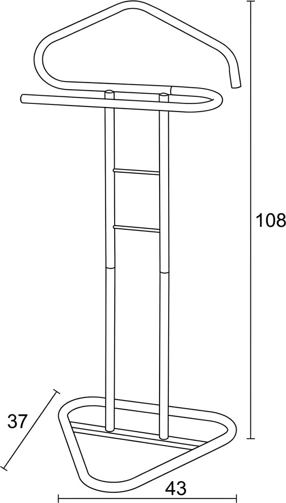 Autronic Němý sluha 81119 Barva: Černá