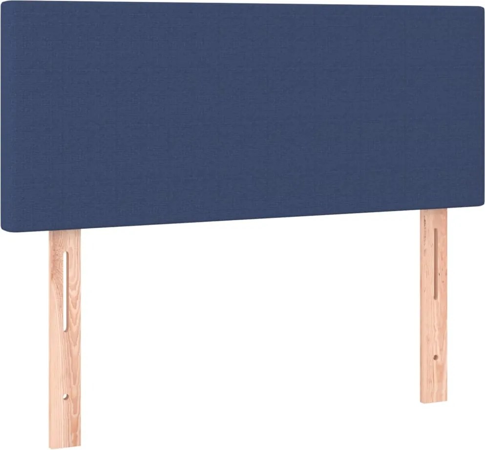 Box spring postel s matrací černá 120x190 cm textil 3269764