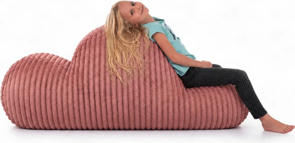 SakyPaky Mráček HOME Kids sedací vak, růžová