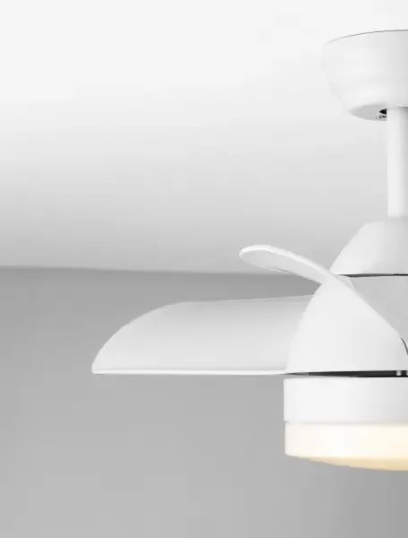 LED bílé designové stropní svítidlo Nerina s dálkovým ovládáním