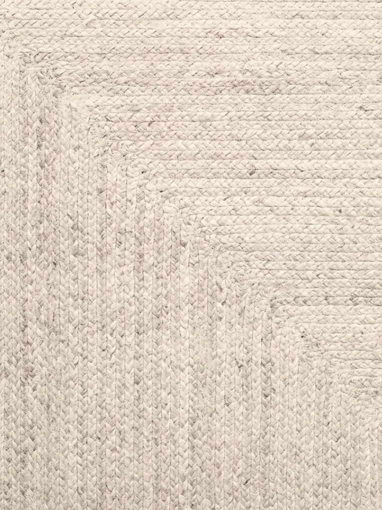 Hanse Home, Kusový koberec Juno 106323 White, 160x230, bílá, chodba / předsíň