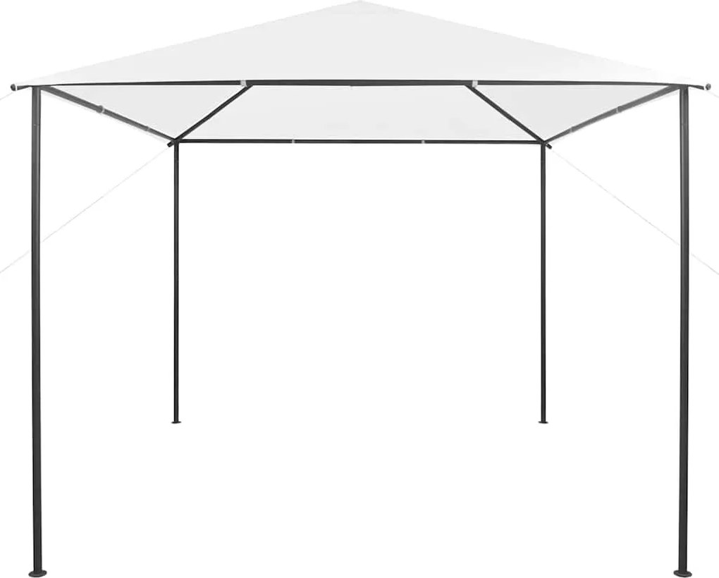 Altán 3 x 3 x 2,9 m bílý 180 g/m² 312241