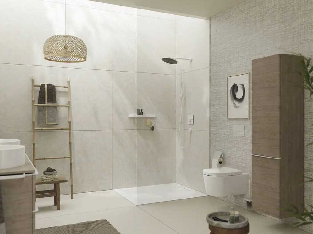 Hansgrohe ShowerSelect Comfort E, termostat pod omítku pro 2 spotřebiče, bílá matná, HAN-15572700