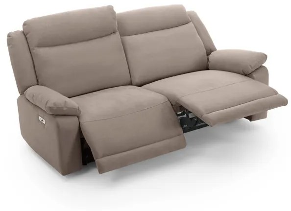 Pregio Italia sofa&relax Velká sedací souprava Comfort Provedení: křeslo, Vzorník látek: tekno fibra 34 black