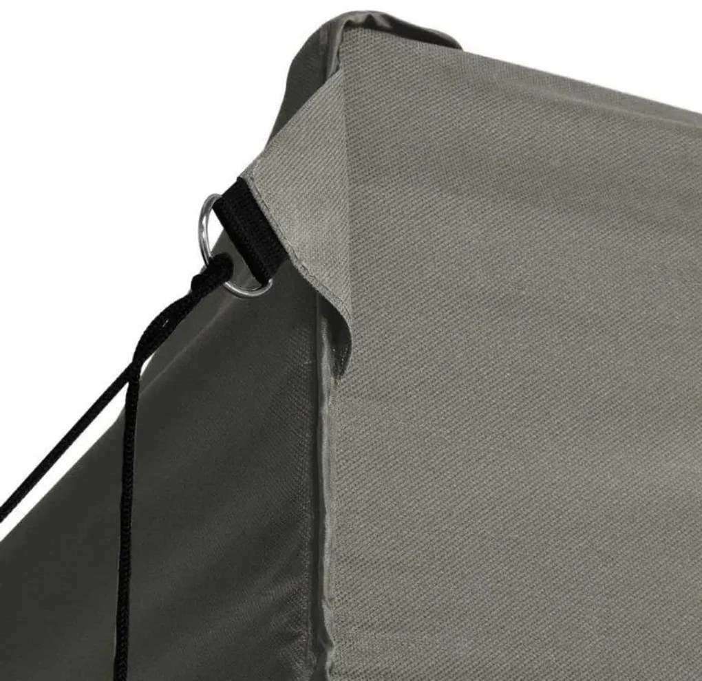 vidaXL Marketos Skládací party stan nůžkový 3 x 4,5 m antracitový