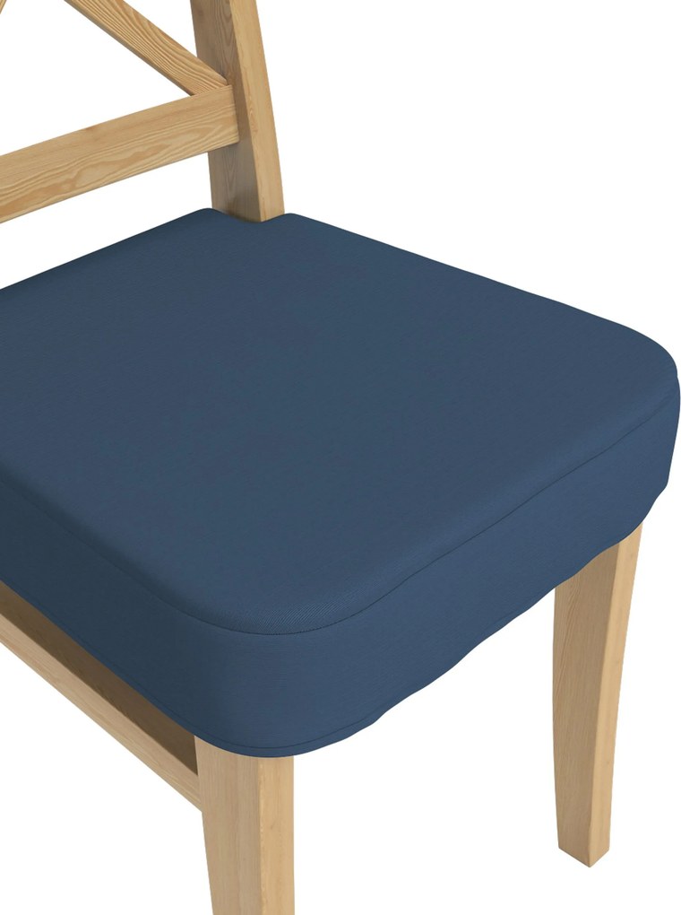 Sedák na židli IKEA Ingolf barva tmavě modrá