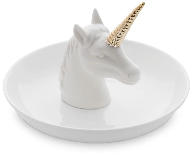 Porcelánový talířek na šperky Unicorn – Balvi