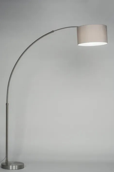 Stojací designová oblouková lampa Adamo Yersey