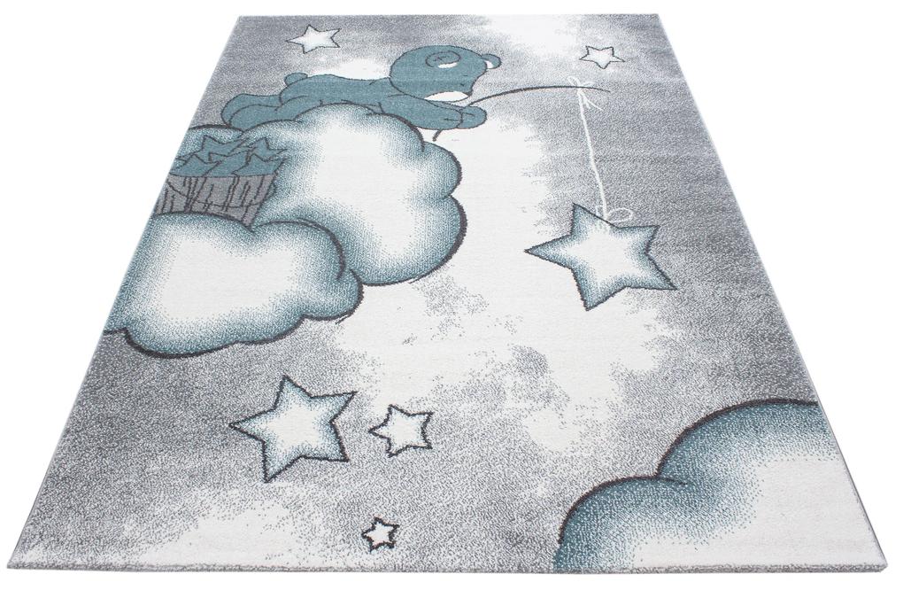 Ayyildiz koberce Dětský kusový koberec Kids 580 blue Rozměry koberců: 160x230