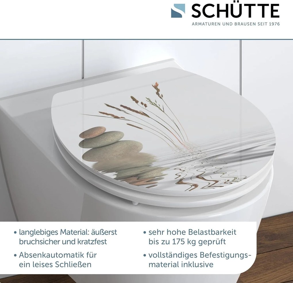 Eisl Sanitär WC prkénko MDF Soft Close Balance High Gloss 80522