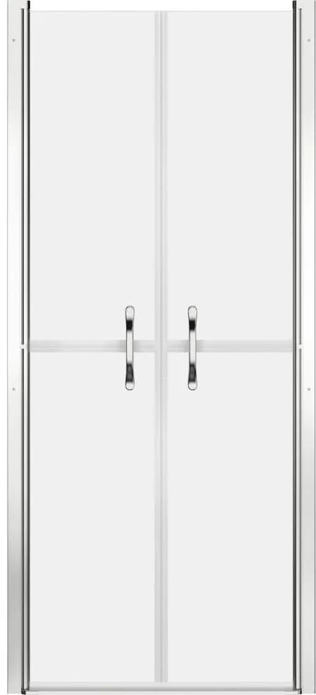vidaXL Sprchové dveře matné ESG (93–96) x 190 cm [148797] Barva: Černá