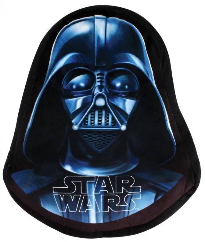 Tvarovaný 3D polštář STAR WARS - Hvězdné války - Darth Vader - 39 x 33 cm |  BIANO
