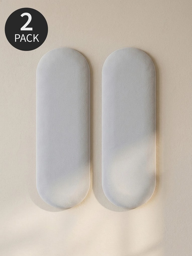 Sinsay - Čalouněné stěnové panely 2 pack - modrá