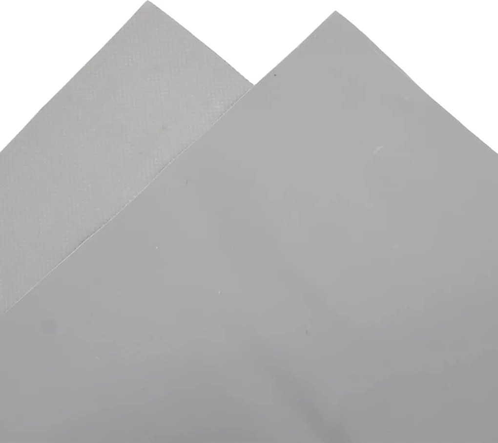 Plachta šedá 3,5 x 5 m 650 g/m² 156121