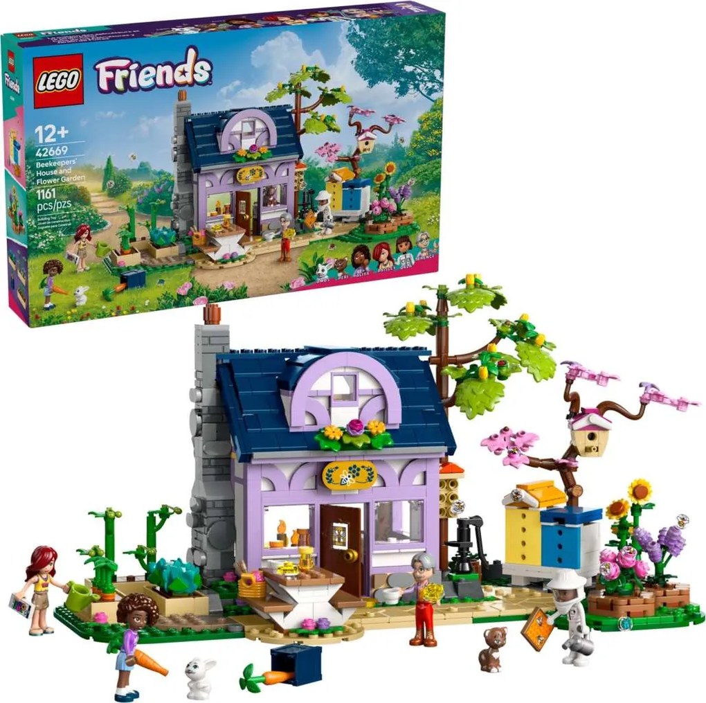 Lego friends 42669 dům včelařů a květinová zahrada 5702017815329