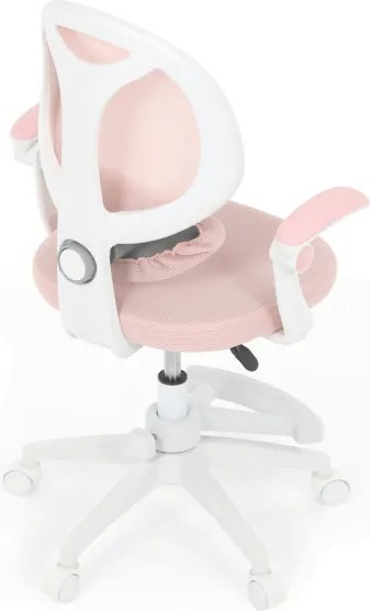 Dětská otočná židle růžová KA-W8008 PINK