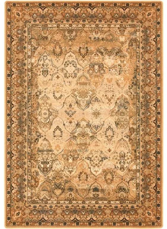 Kusový koberec vlněný Dywilan Omega Kashmir Krémový Rozměr: 300x400 cm