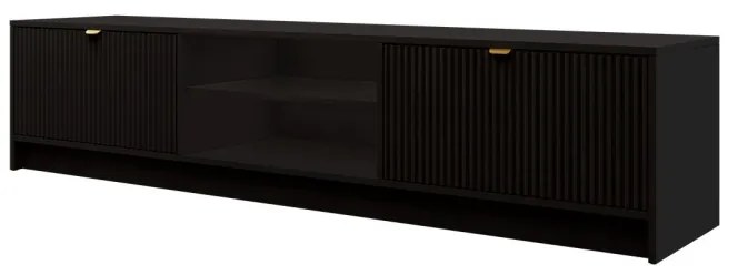 TV stolek/skříňka Razimo 2K, Barva dřeva: Bílý velvet