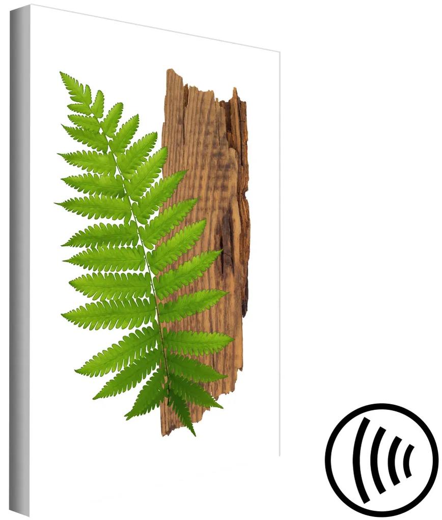 Obraz Rostlinný zvěrokruh: Blíženci - minimalistická, botanická kompozice