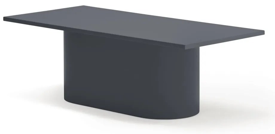 Antracitový konferenční stolek 50x111 cm Totem – Teulat