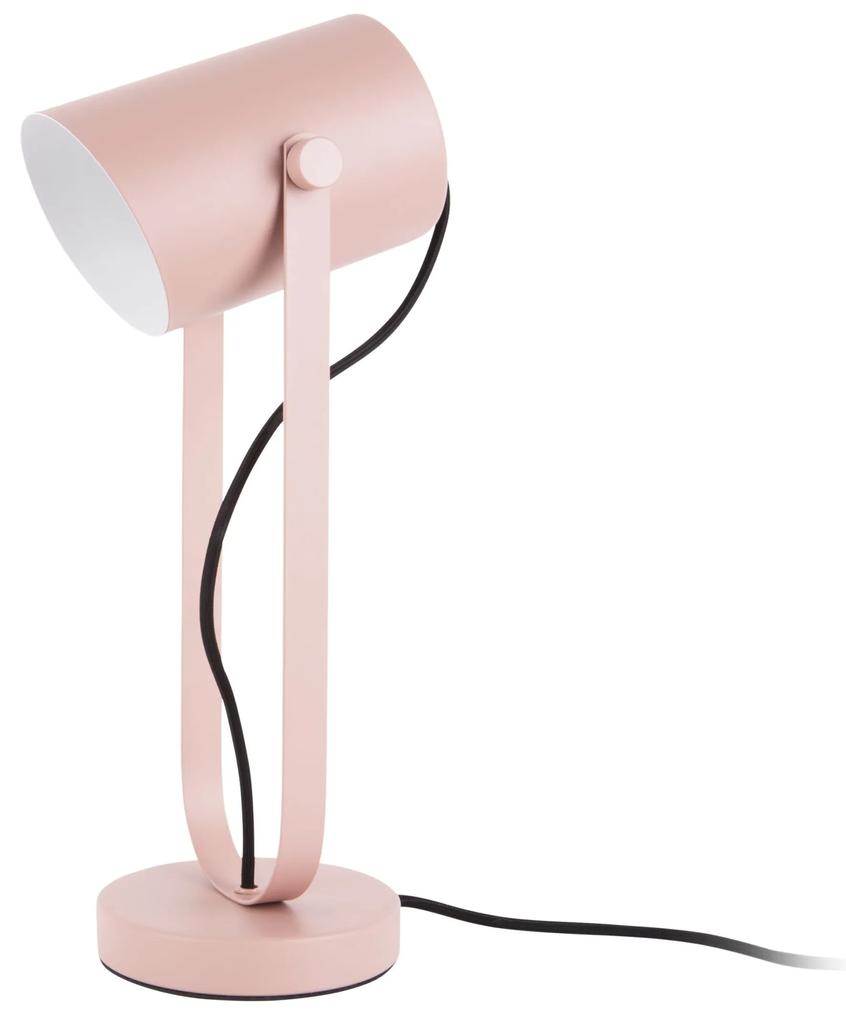LEITMOTIV Stolní lampa Snazzy růžová 41,5 × 13 × 13 cm