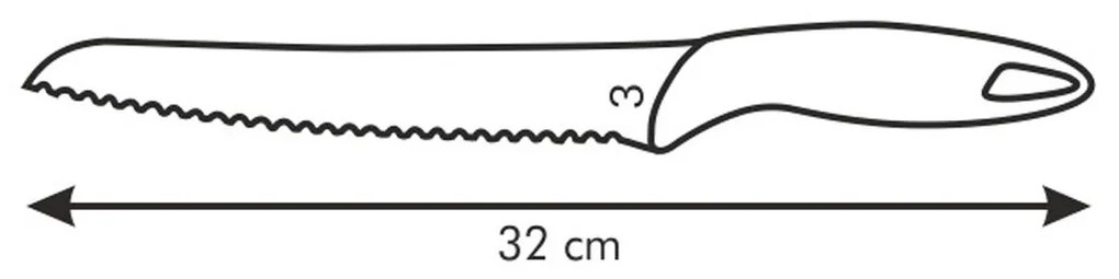 Nůž na chléb PRESTO 20 cm