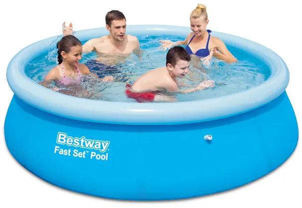 Bestway zahradní bazén s nafukovacím límcem 244/66 cm