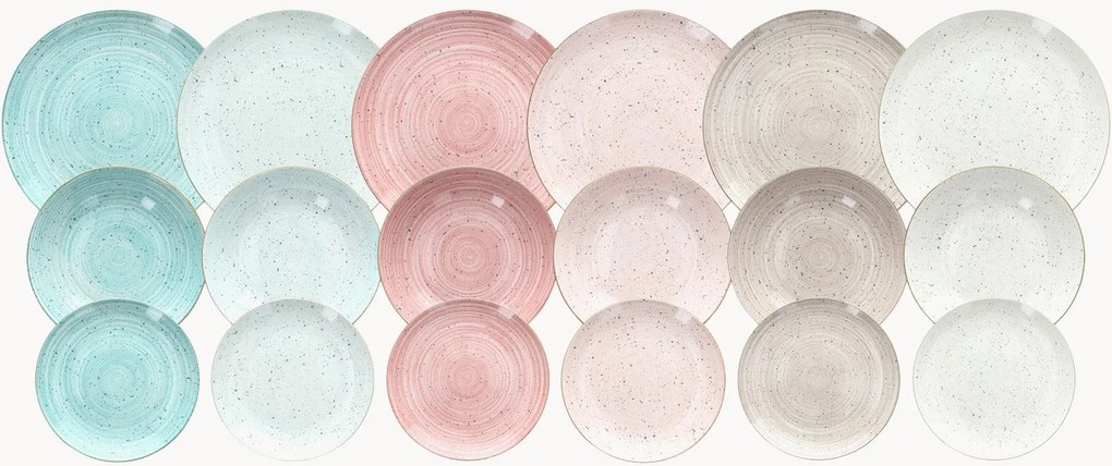 Sada porcelánového nádobí Metropolis, pro 6 osob, 18 dílů
