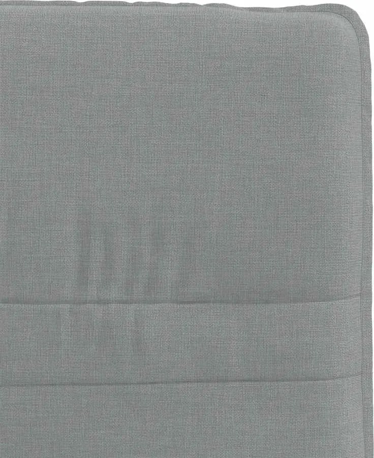 Jídelní židle 6 ks světle šedé textil 3315625